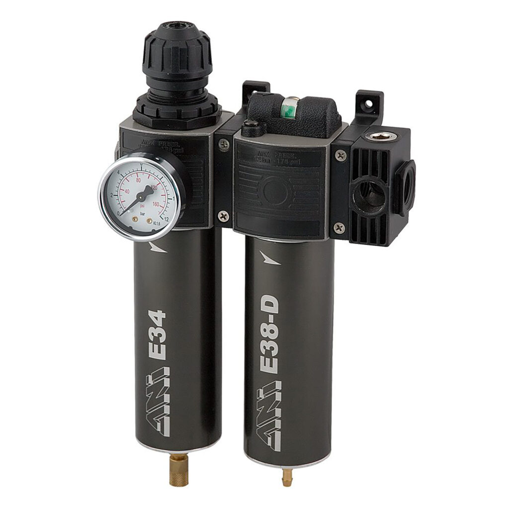 A.N.I. (ANI) Spray Gun Pressure Gauge Regulator (AH085406)