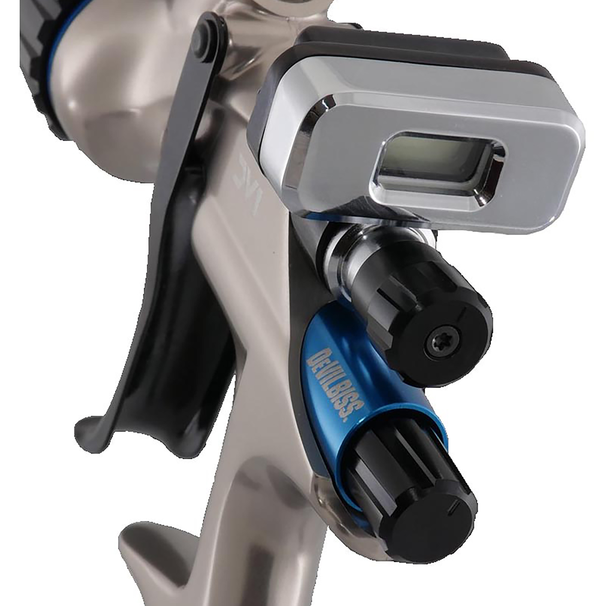 DeVilbiss DV1 Basecoat Digital Spray Gun Parts Breakdown