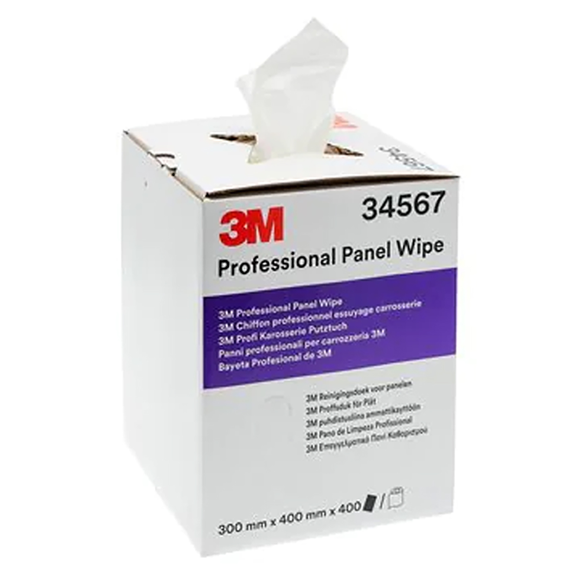 3M Professional Panel Wipes (Box of 400) (34567)