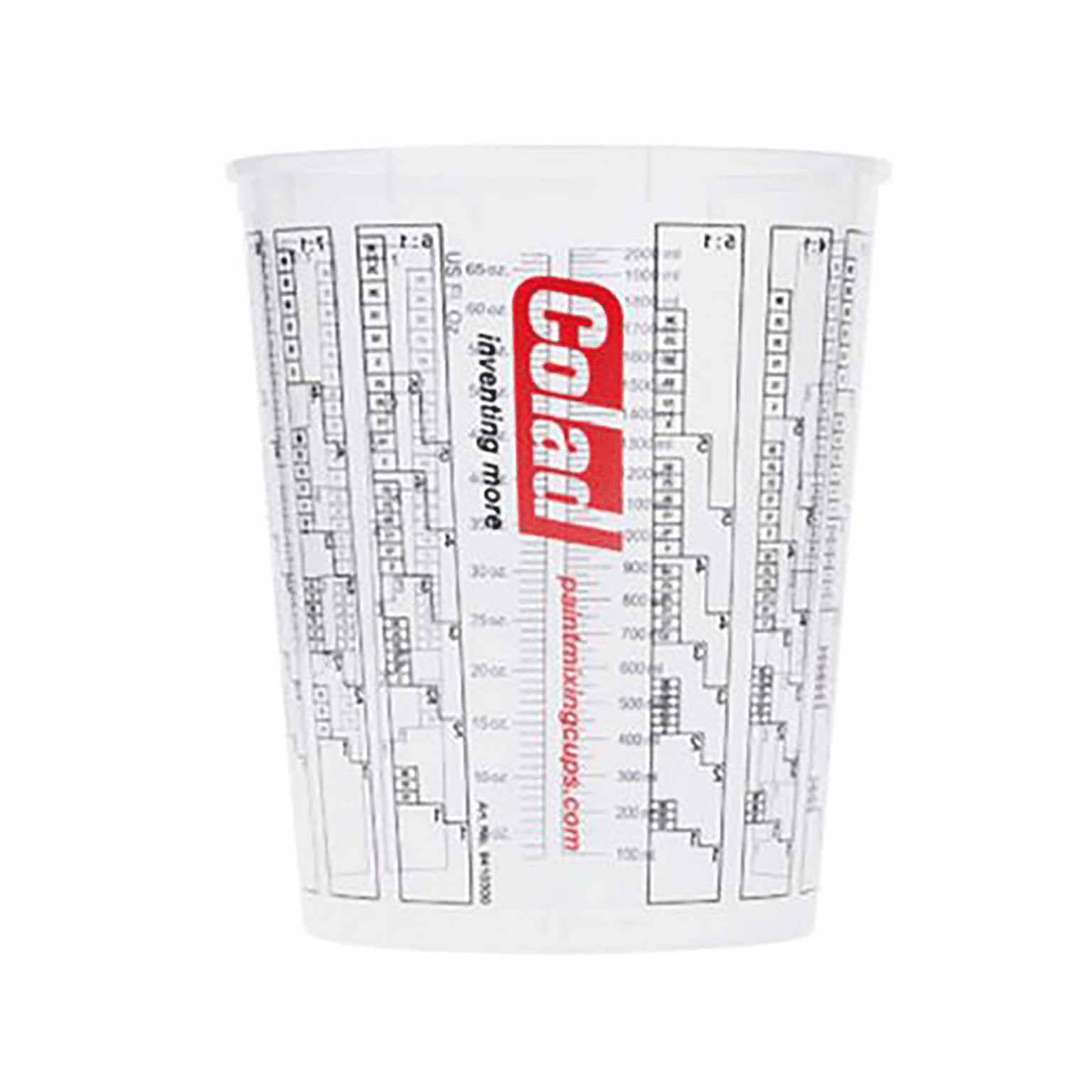 Colad Solvent Proof Mixing Cups (1.4 Litre)(9400300)(colcup1400)