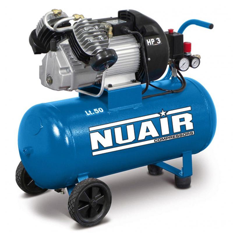 NUAIR NDV/50 Direct Drive Air Compressor (50 Litre, 12.6 CFM)