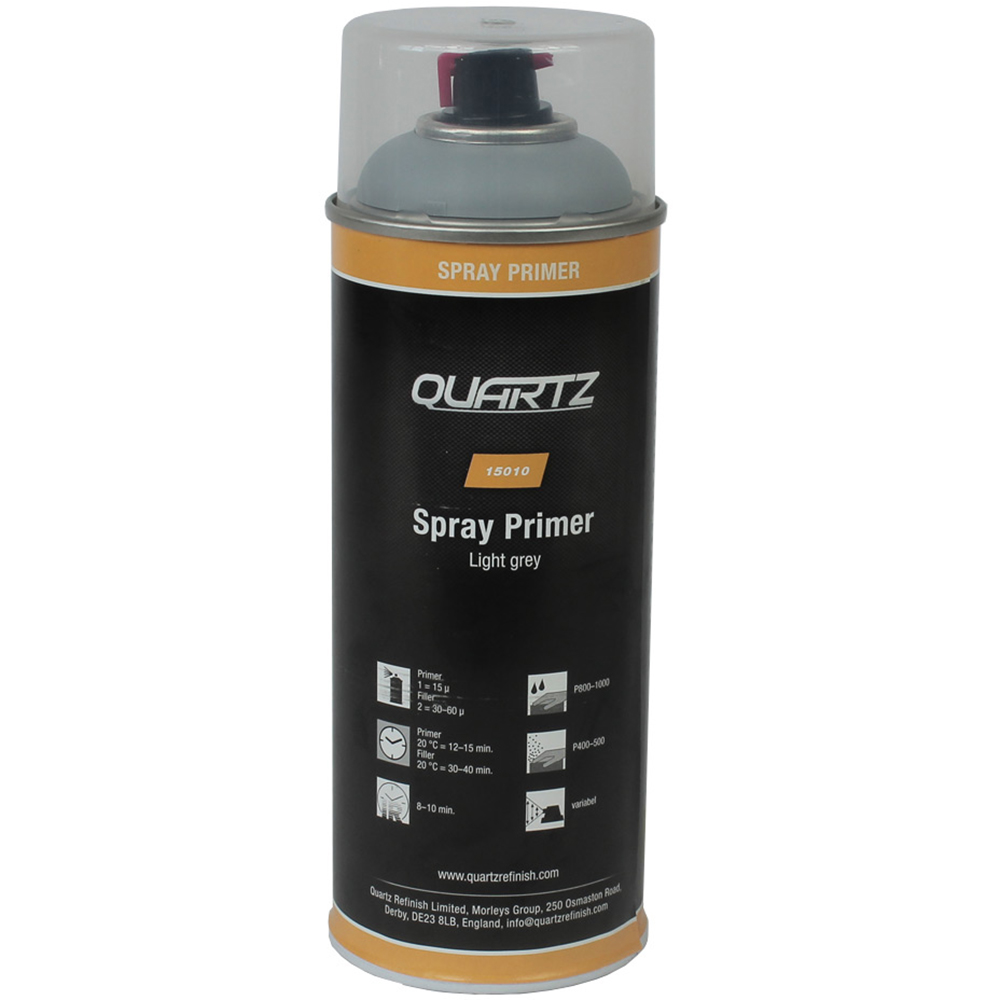 Quartz Light Grey Spray Primer (400ml) - Spray Guns Direct