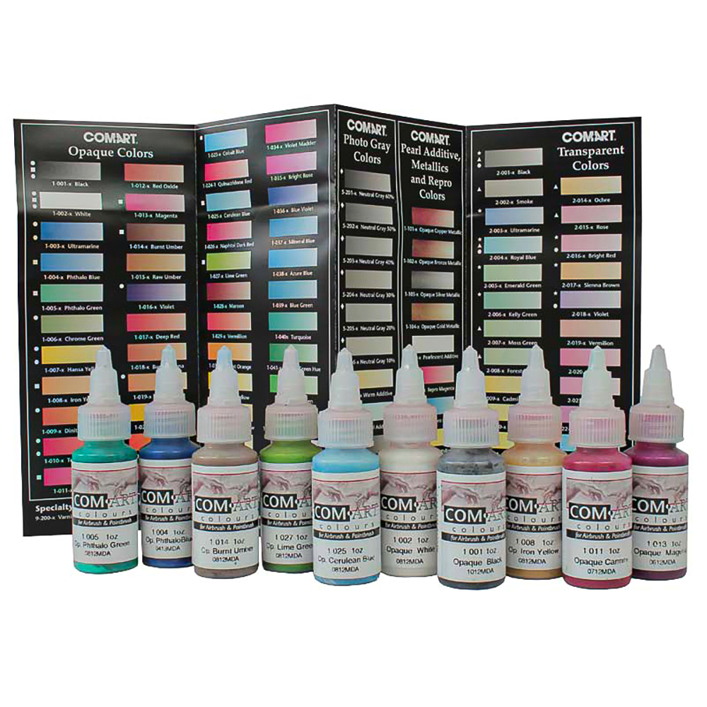 Com-Art | Airbrush Paint & Supplies | Spray Guns Direct