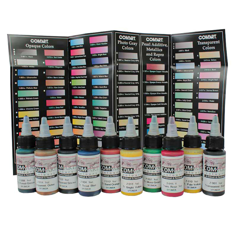 Com-Art | Airbrush Paint & Supplies | Spray Guns Direct