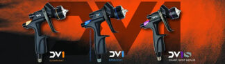 DeVilbiss 3-Gun DV1 Series Kit (704704) - Spray Guns Direct
