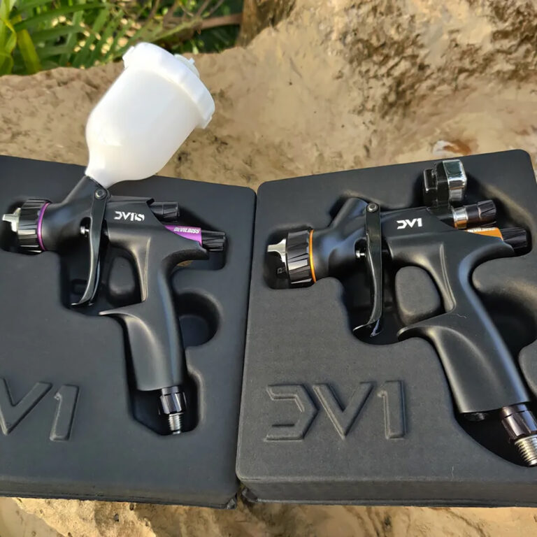DeVilbiss 3-Gun DV1 Series Kit (704704) - Spray Guns Direct