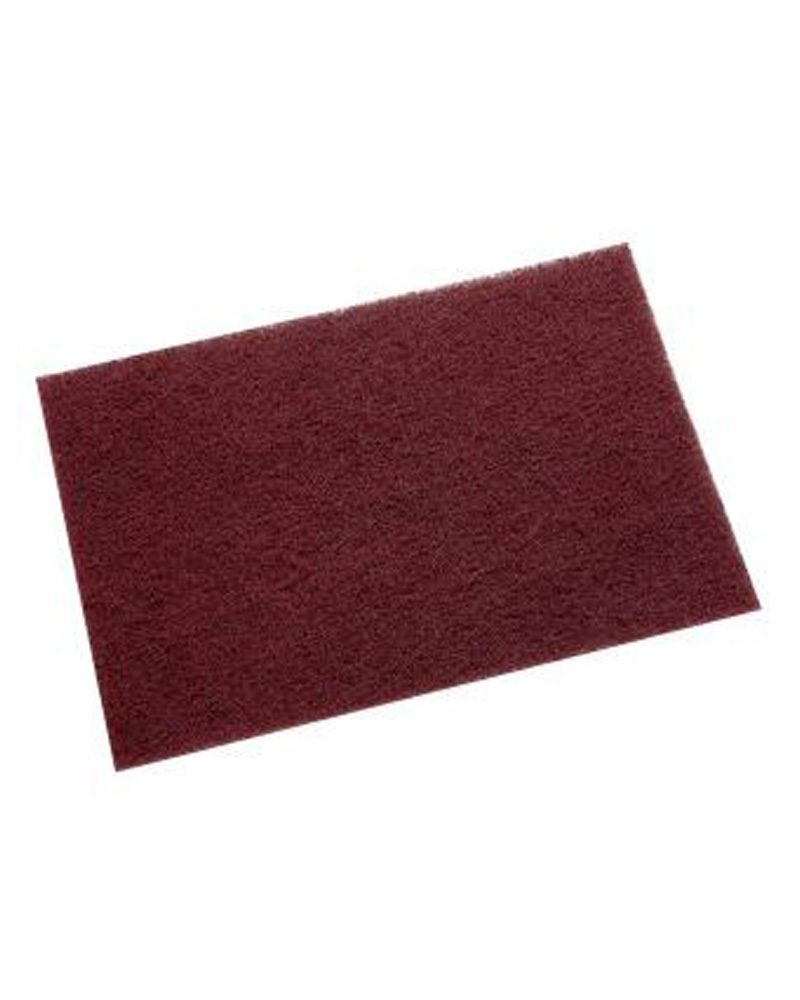 3m scotch-brite hand pads (red or grey, 152mm x 228mm, 10 per pack)