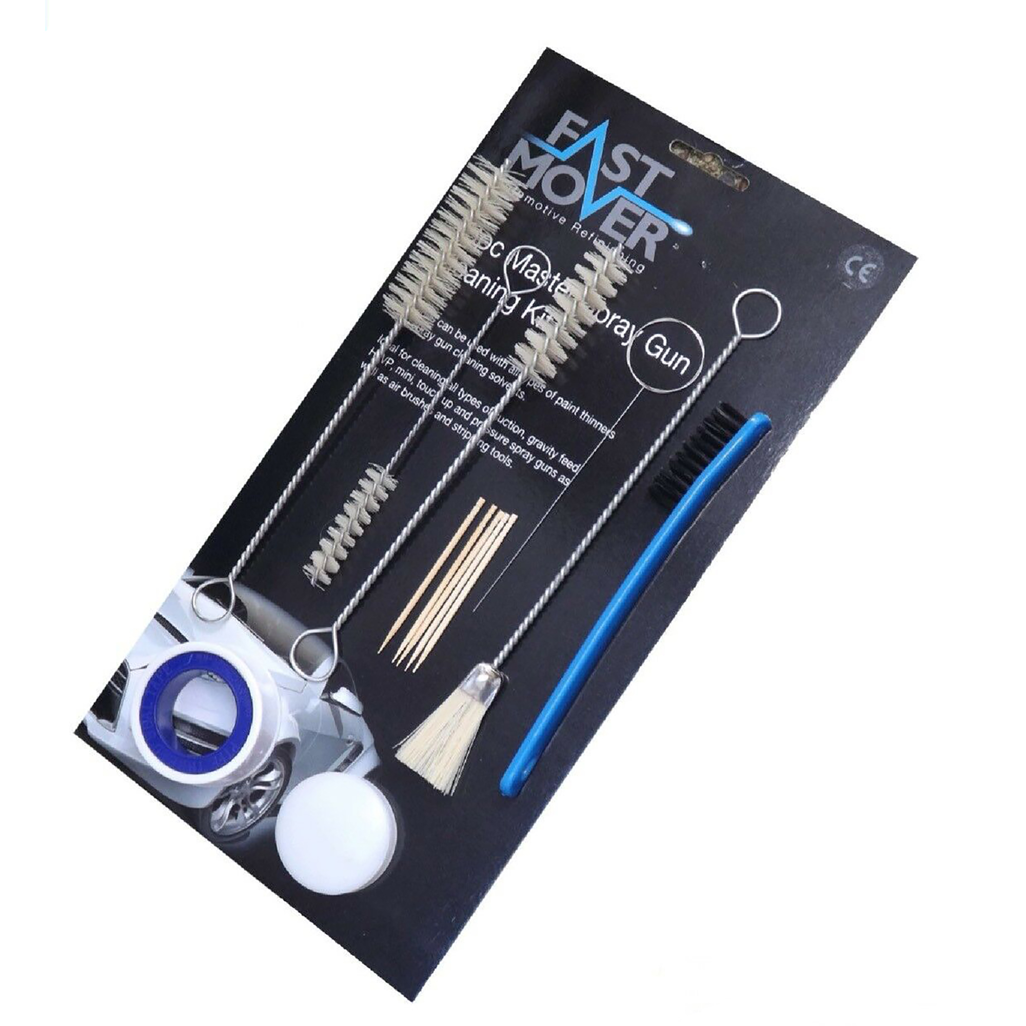 Fast Mover 13 Piece Spray Gun Cleaning Kit (SGC13)