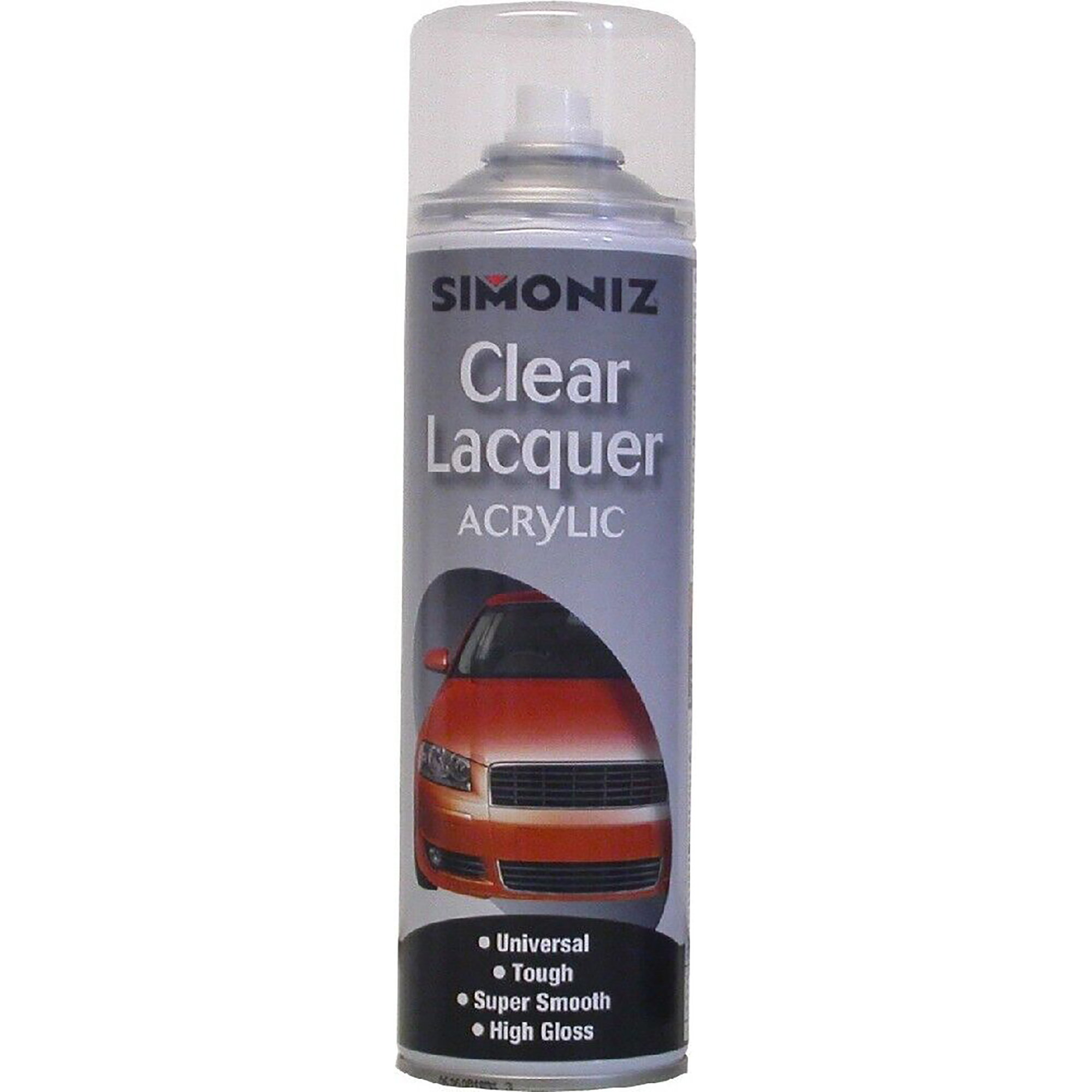 Simoniz Clear Lacquer Aerosol (500ml) (CL) - Spray Guns Direct