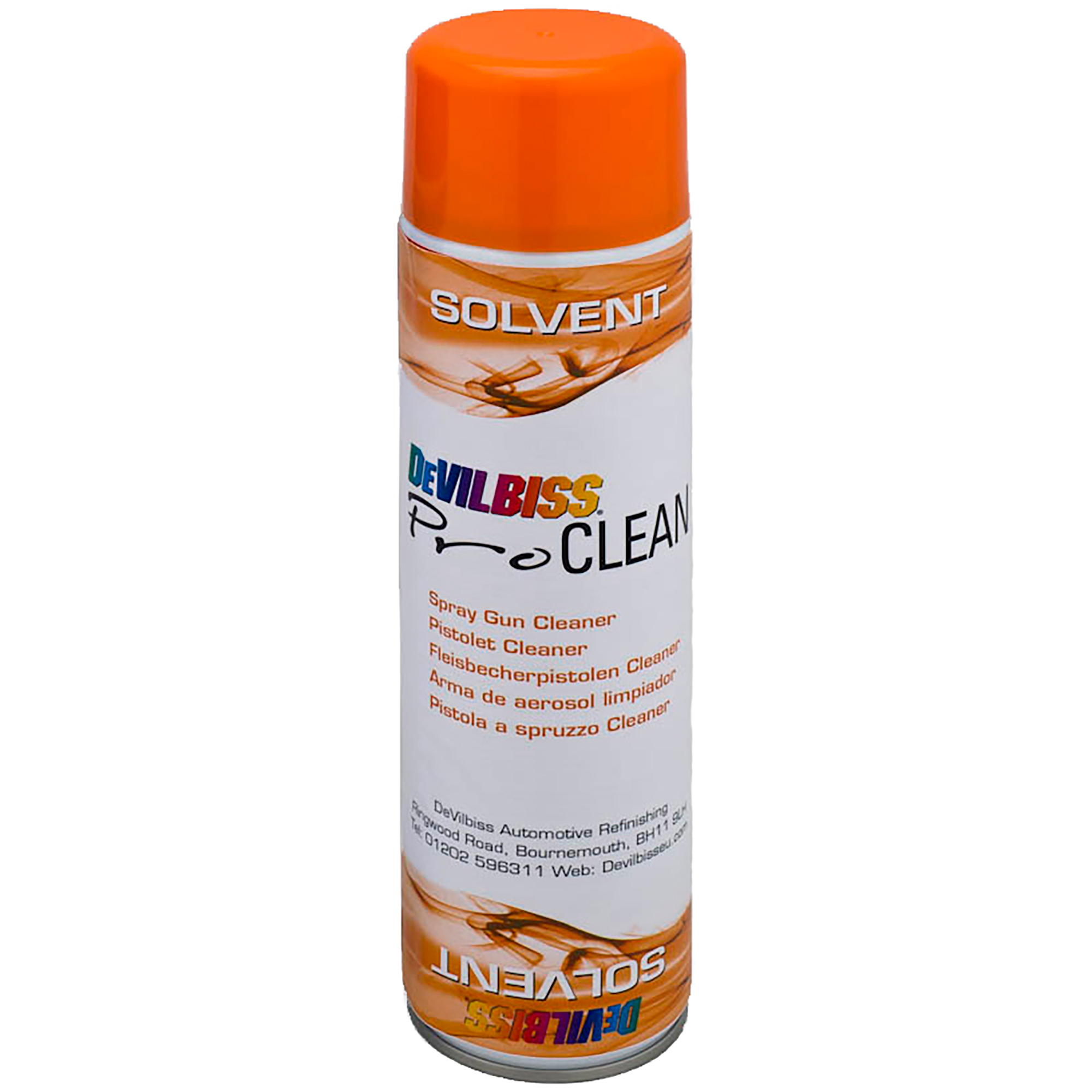 DeVilbiss Pro Clean Solvent Canister (Pack of 12)