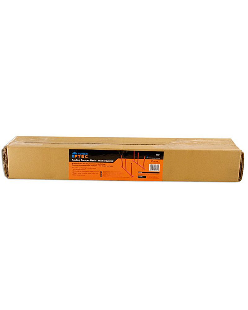 Power-TEC Wall-Mounted Folding Bumper Rack (92321)