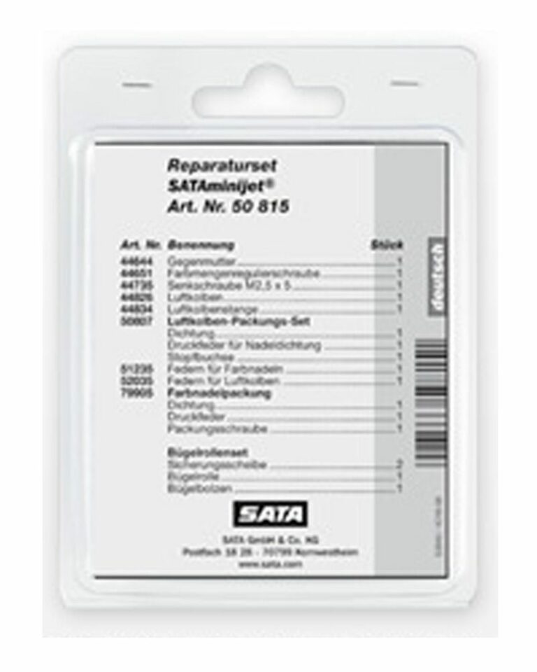 SATA Minijet 4400B Air Piston Head (3x) (199448)