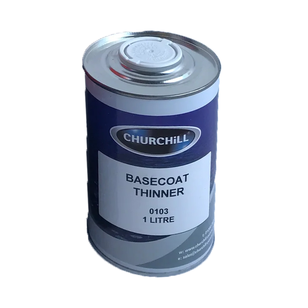 Churchill 2K Basecoat Thinner (0103/1) - Spray Guns Direct