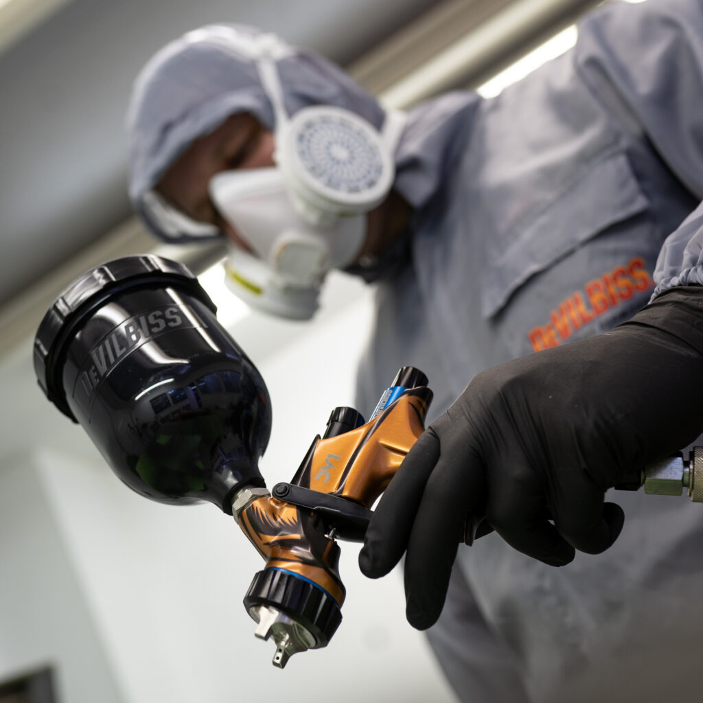 DeVilbiss DV1 Old School, New School and Gambler Spray Guns