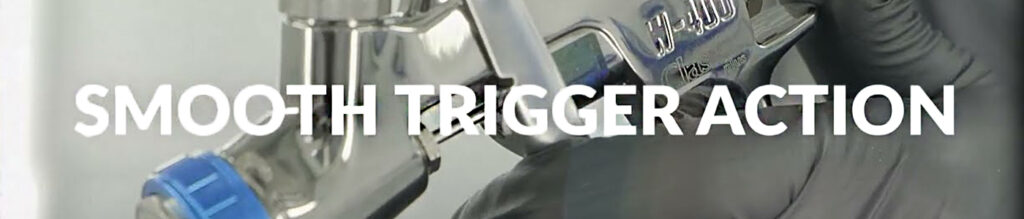 Iwata W400 WB2 Clearcoat Spray Gun (13241416P / 13241417P)