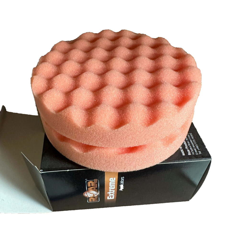 ROAR 6" Waffle Black Foam (620PF) - Spray Guns Direct