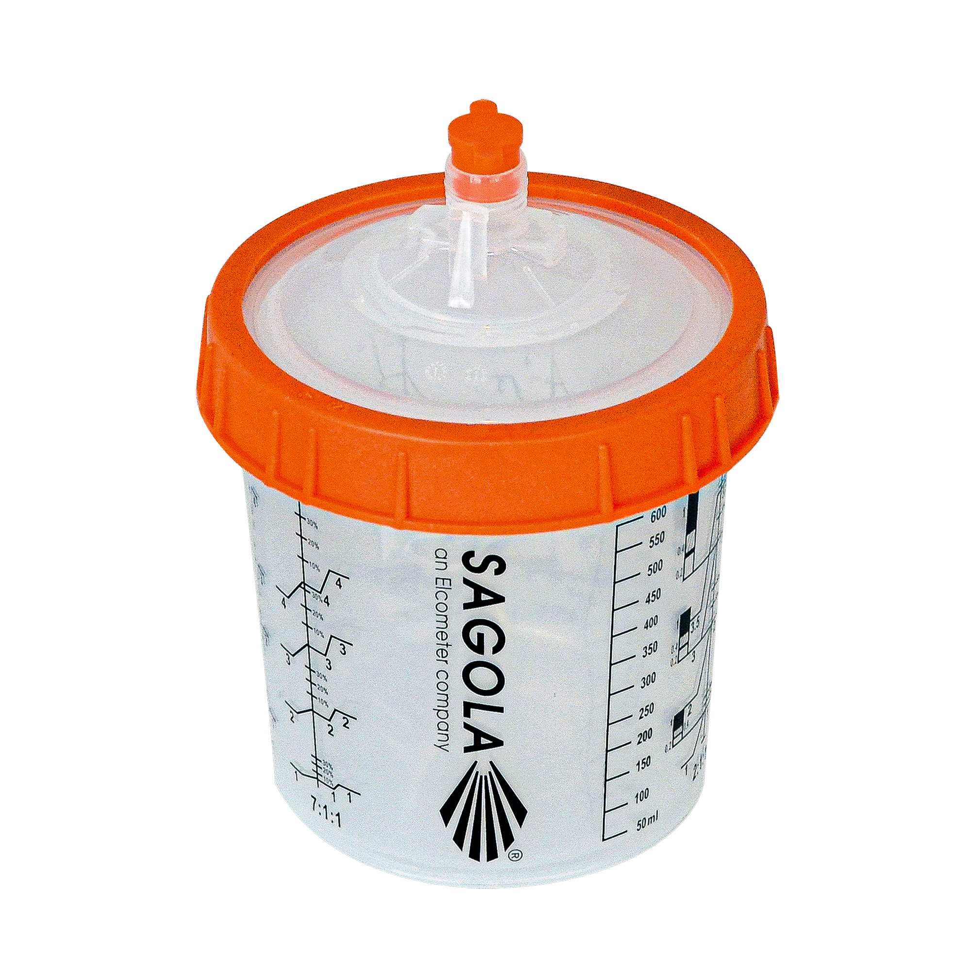 Sagola DPC600 Paint Cup Kit: 600ml (Different Grades Available)