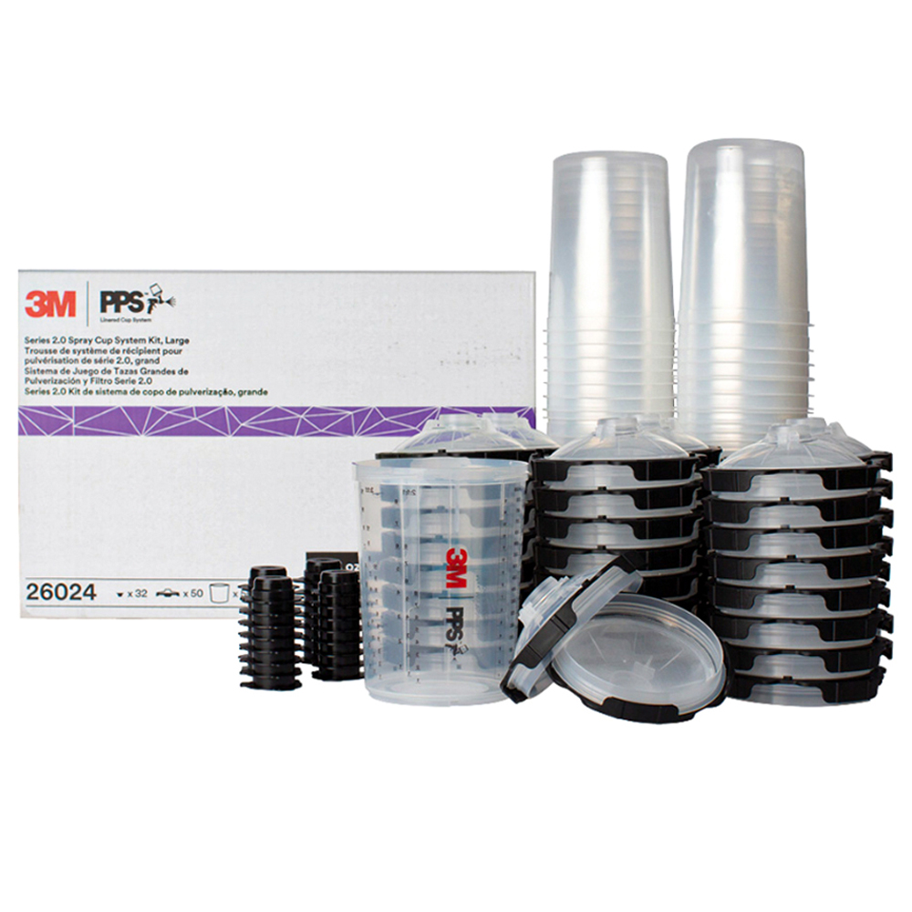 3M PPS Series 2.0 Kits, Large, 850 ml, 200 Micron (26024)
