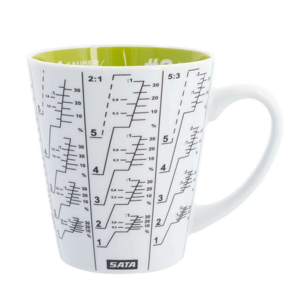 SATA RPS Cup, China White, 340ml (235499) - Spray Guns Direct