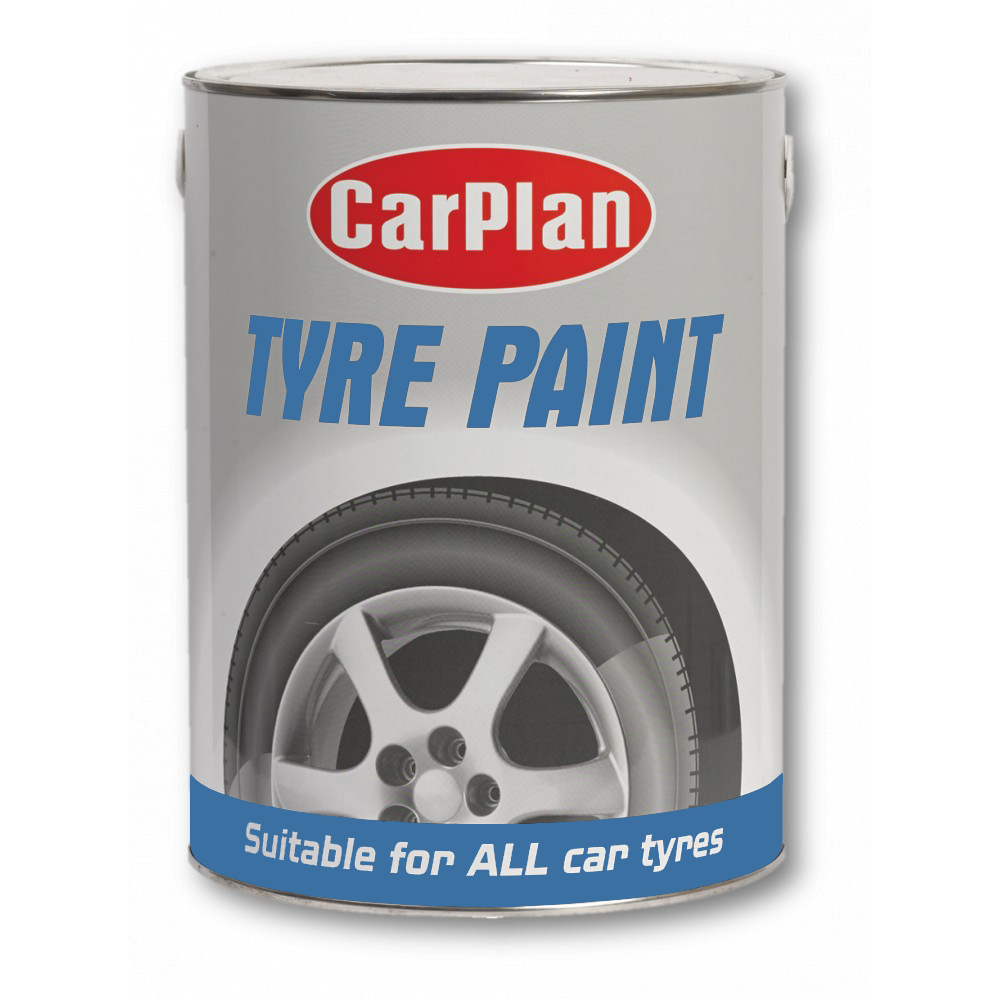 Carplan Tyre Paint 5L (TETTYM005) - spray guns direct