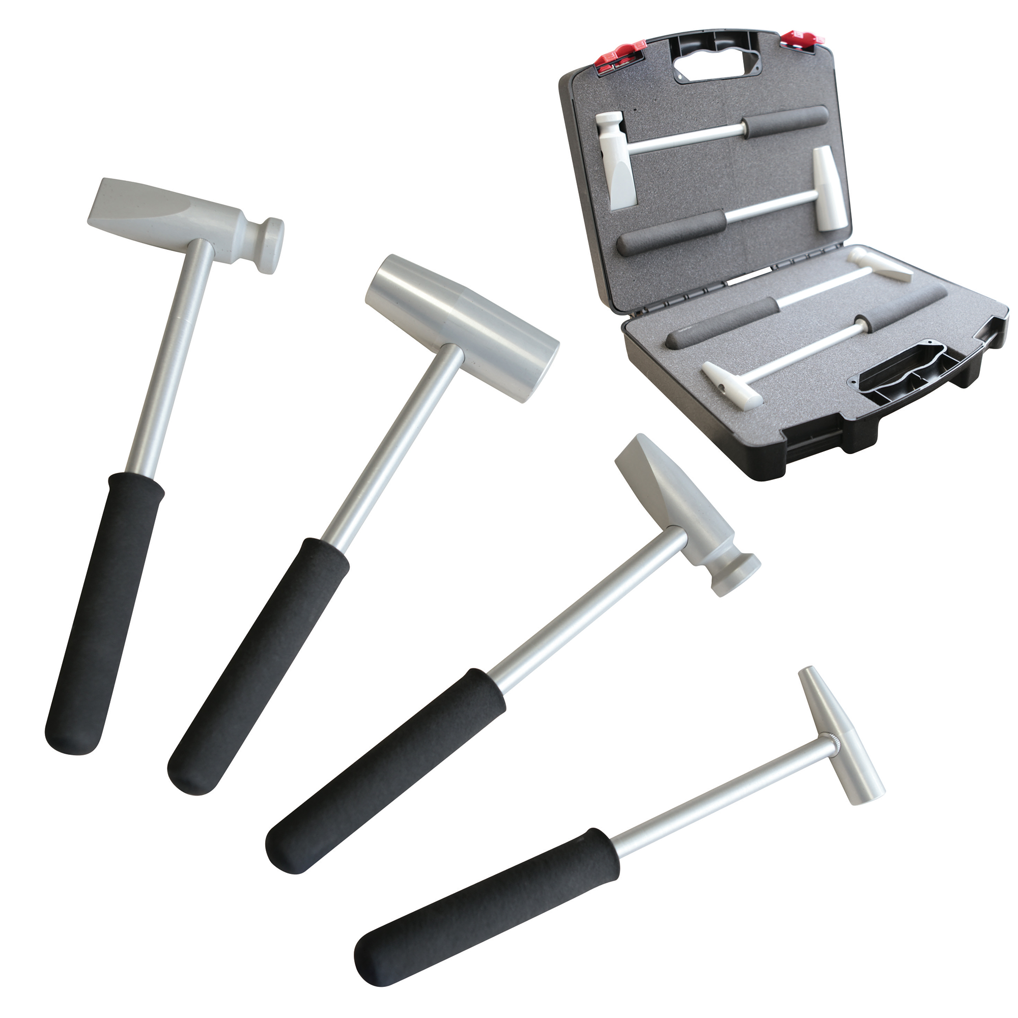 GYS Box of 4 Aluminum Hammers (020986)