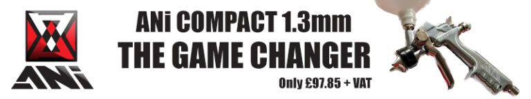 ANi COMPACT Mini/Midi Gravity Spray Gun #welovesprayguns