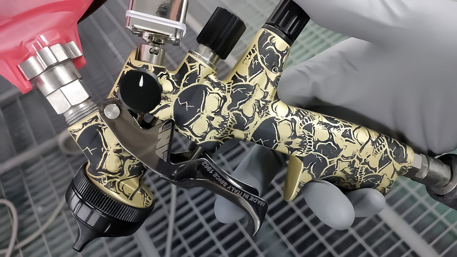 ANi Skull Limited Edition Spray Gun #welovesprayguns