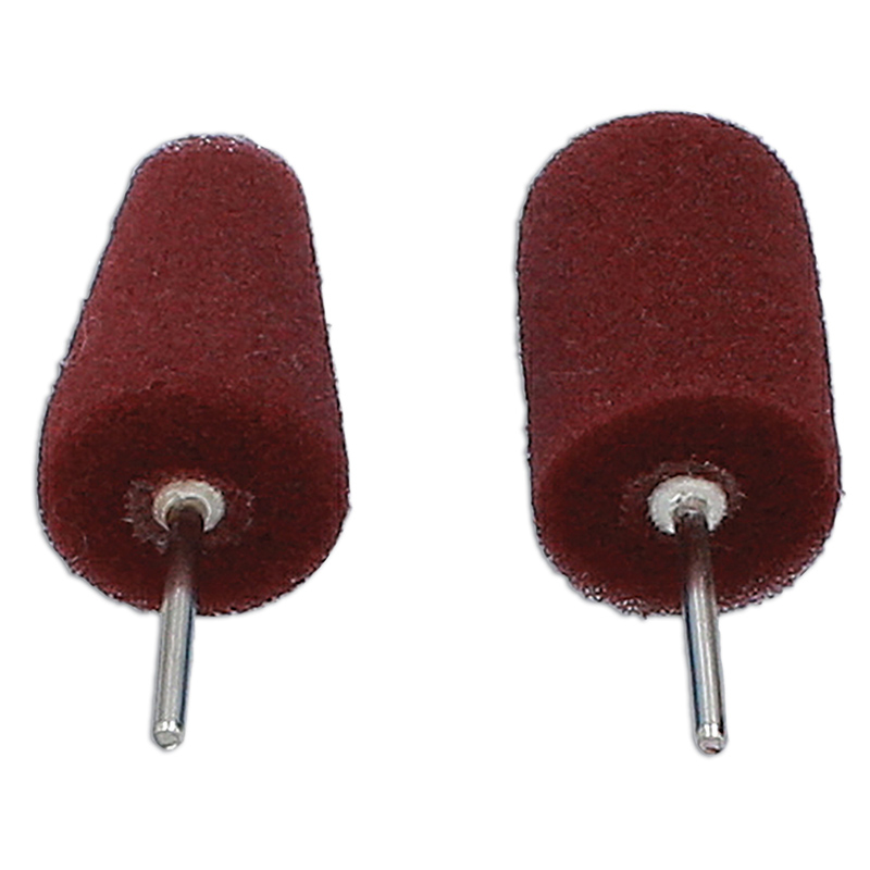 Power-Tec Polishing Sponge Wheels (Red, Extra Fine) 2pc (92561)