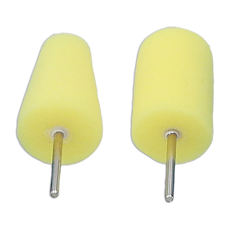 Power-Tec Polishing Sponge Wheels (Yellow, Medium) 2pc (92562)