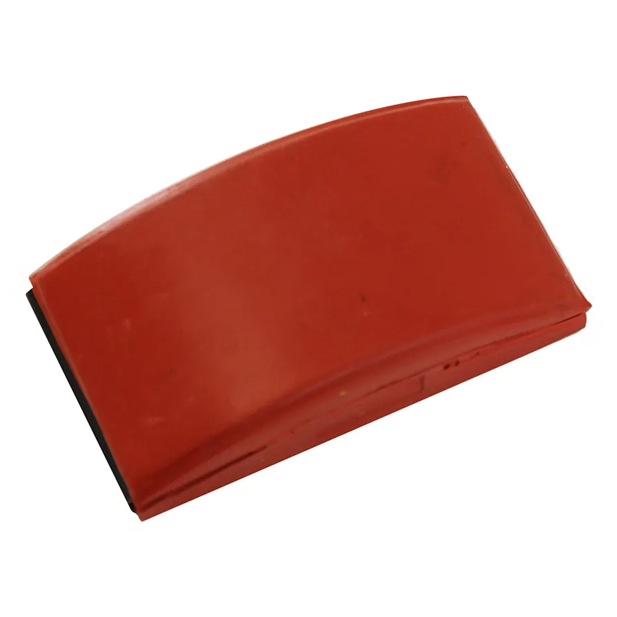 Mirka Red Rubber Sanding Block 70mm x 125mm (8390100111)