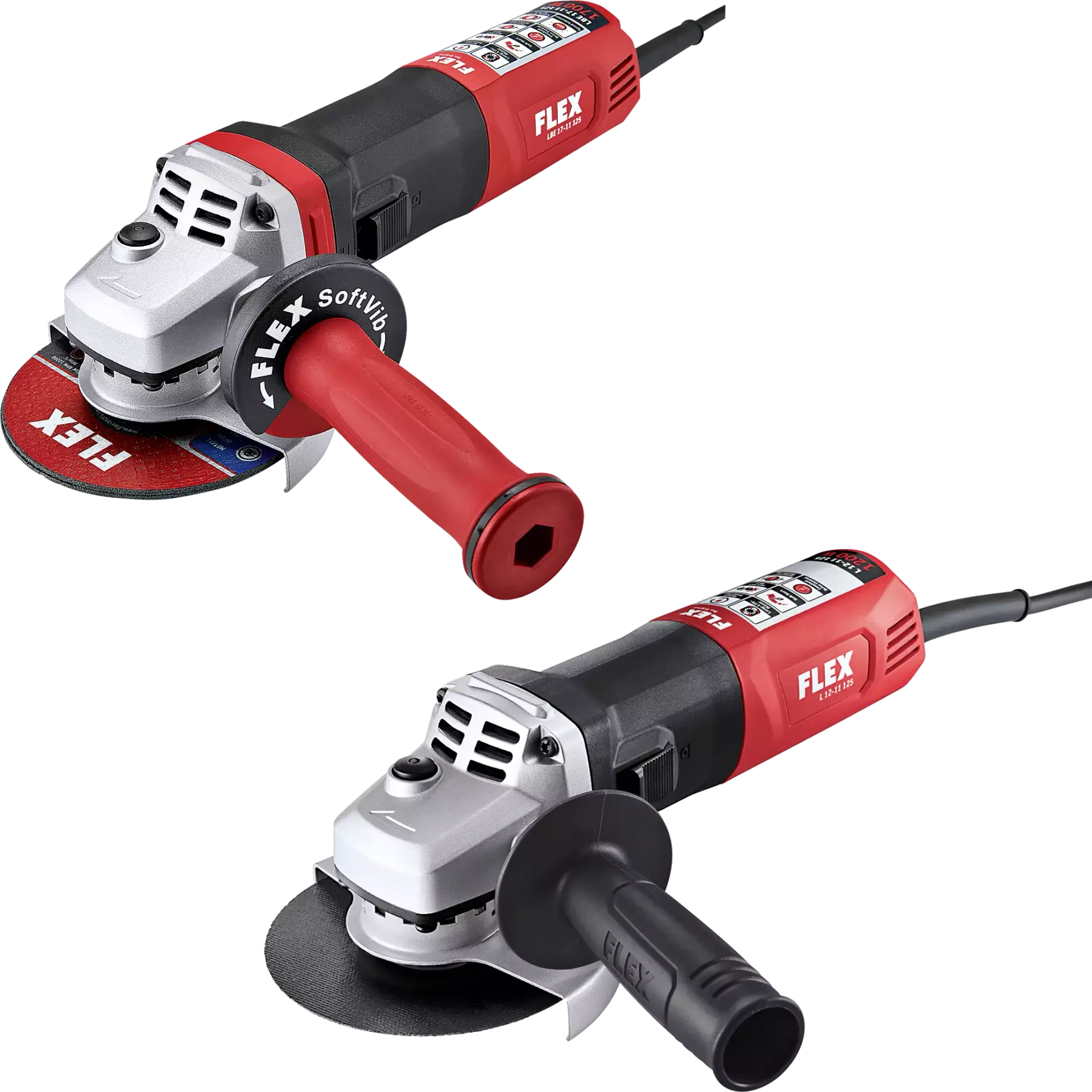 FLEX 1700 & 1200 watt Angle Grinder, 125 mm (502022)
