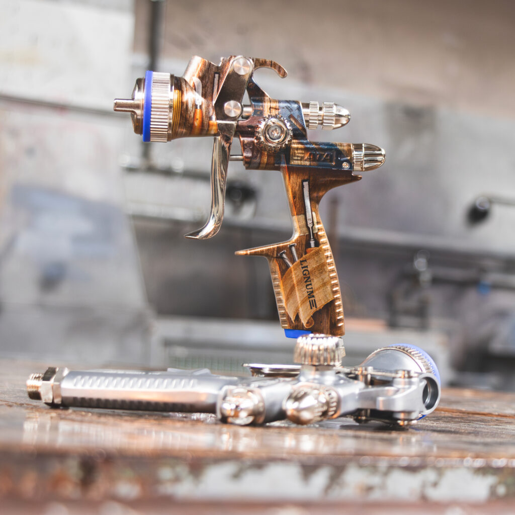 SATAjet 1000 B Lignum 3 Gravity Spray Gun (RP or HVLP)