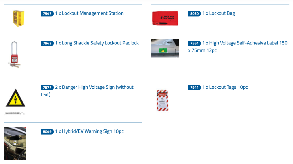 Laser Lockout Management Station Kit (8154)
