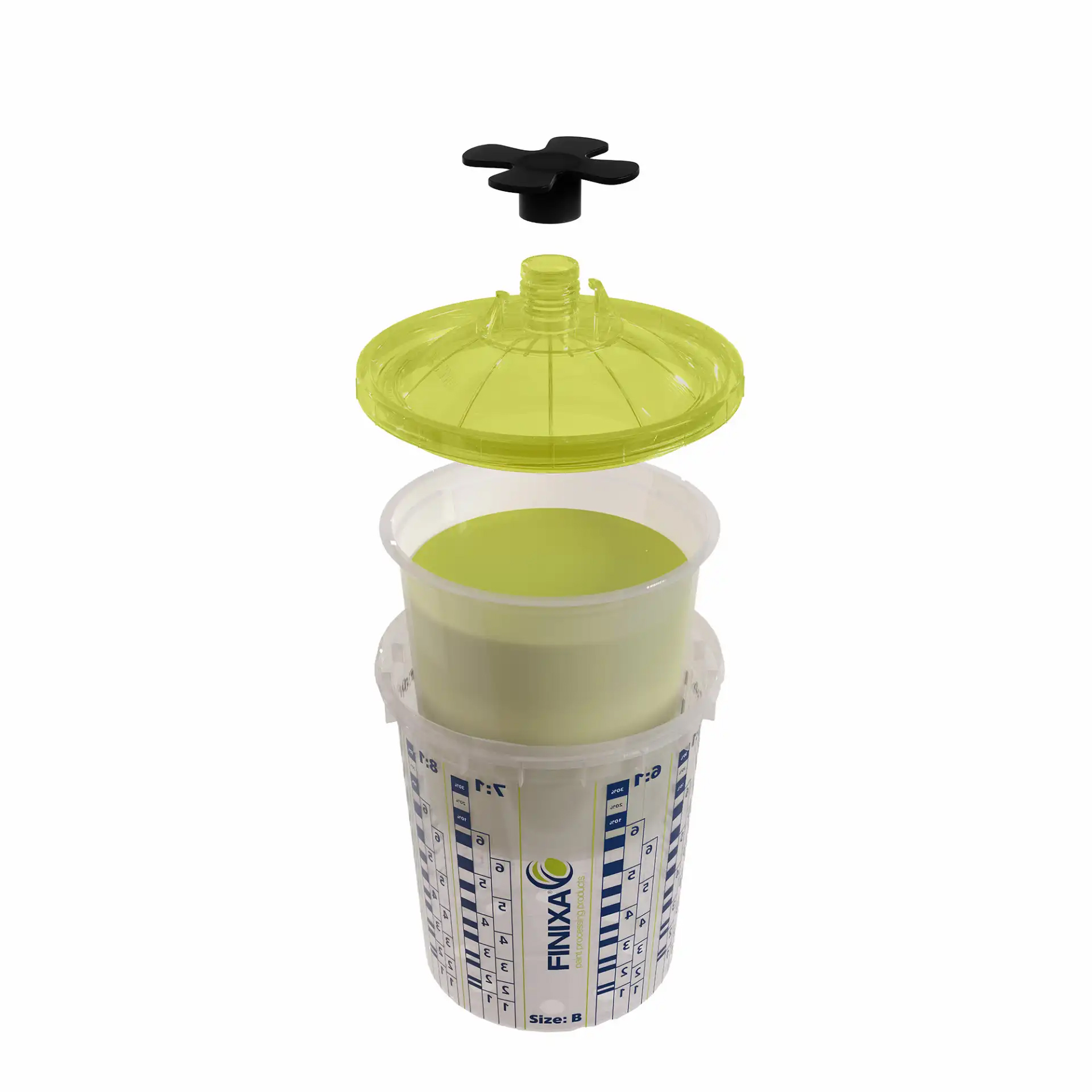 Finixa Green Paint Cup System 650ml 125µm (650125)