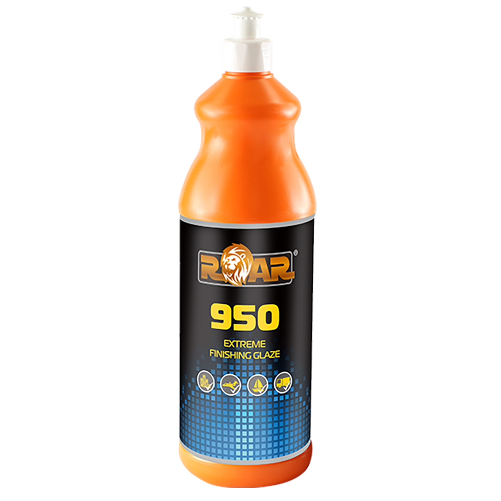 ROAR 950 Extreme Finishing Glaze Fine Cut Compound 1 Litre - Delivers ...