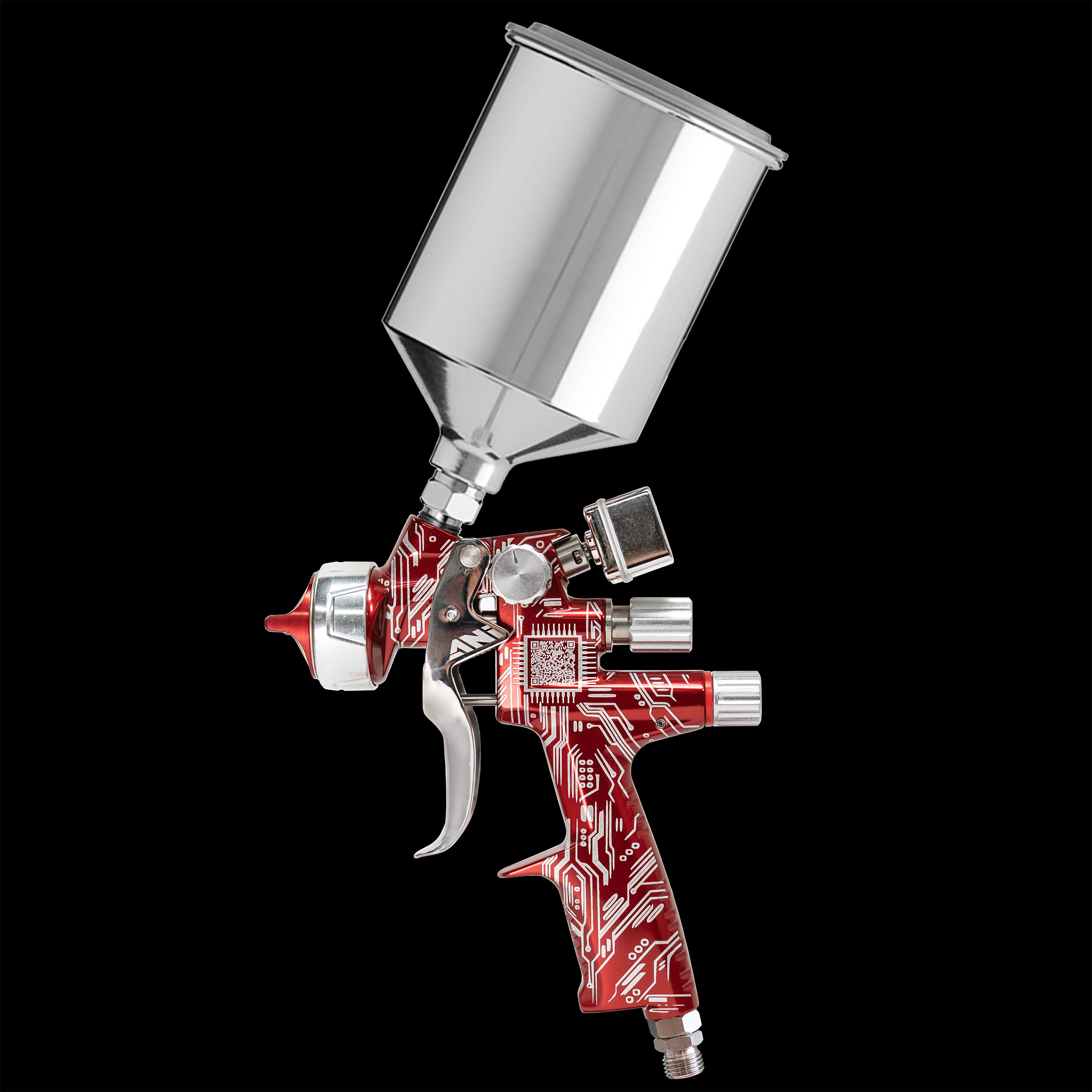 ANi TRONIC Digital Spray Gun with Click-To Gauge