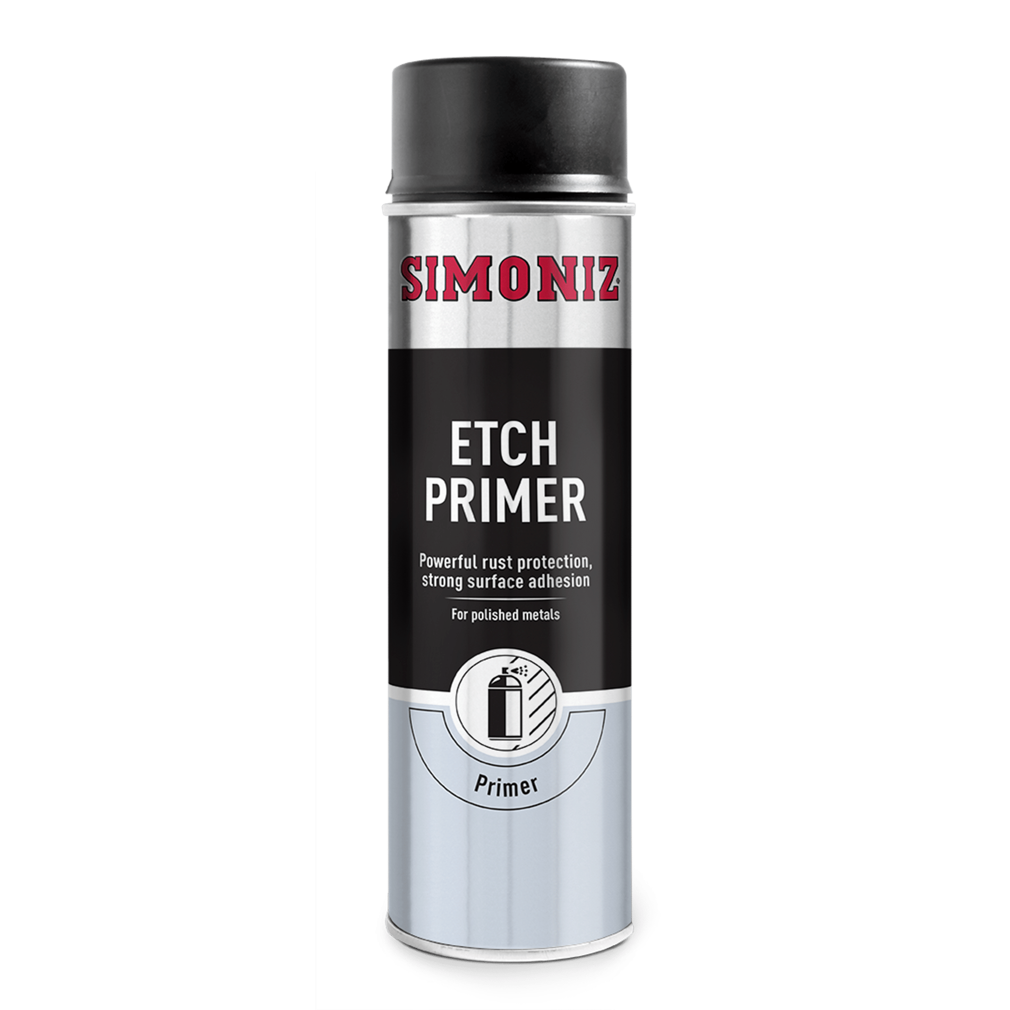 Simoniz Etch Primer 500ml Spray Paint (SIMP09D) - spray guns direct
