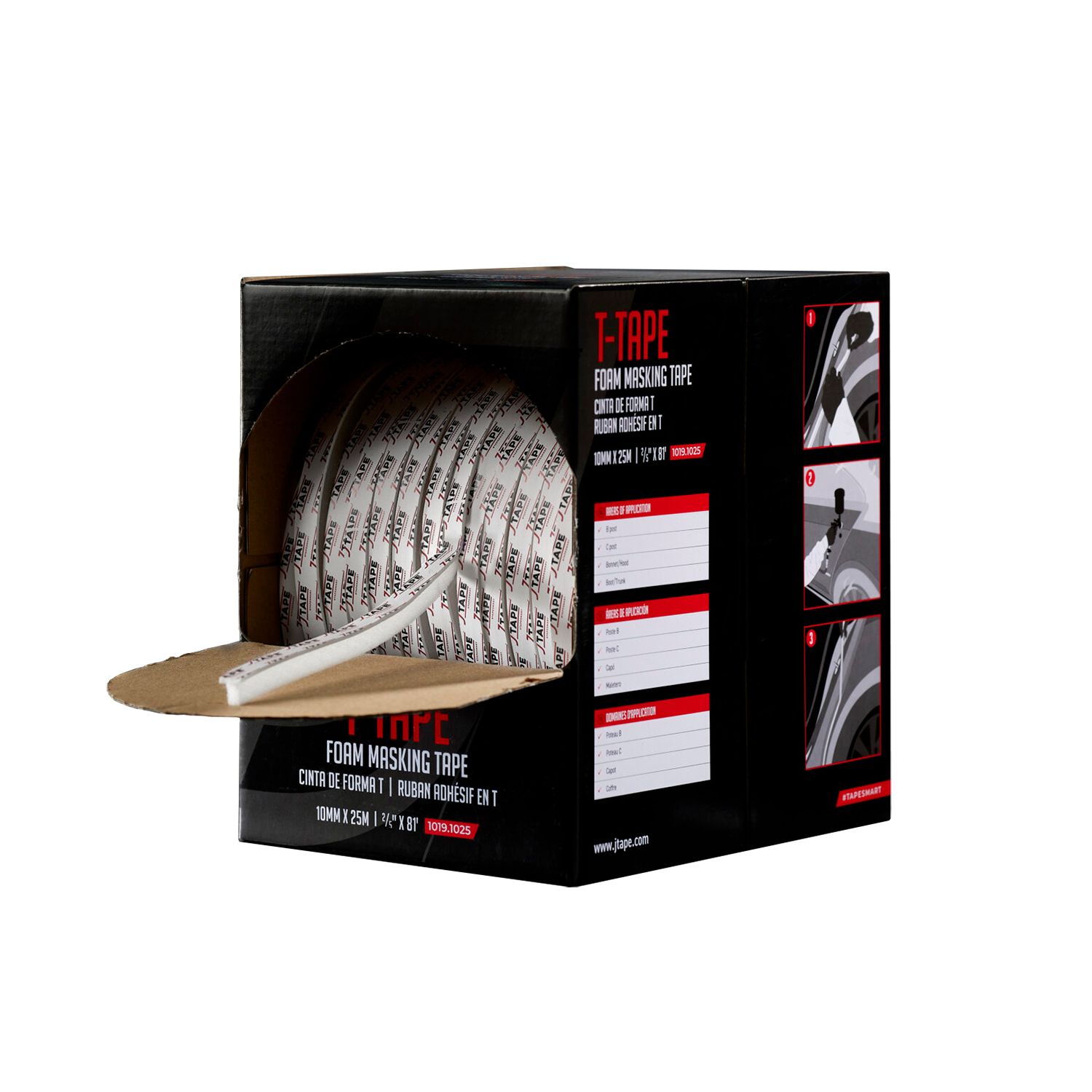 T-TAPE Foam Masking Tape (1019.1025)