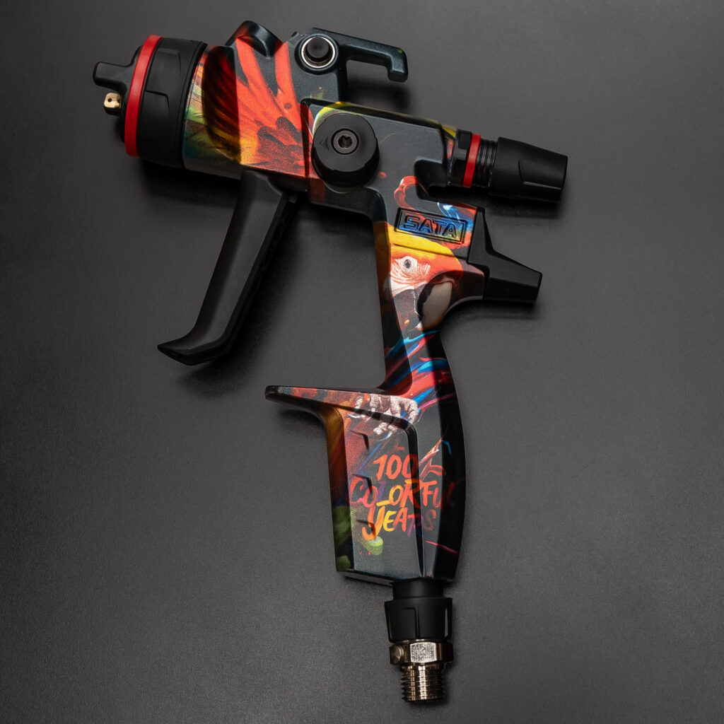 SATA jet X Glasurit ‘100 Colorful Years’ Limited Edition Spray Gun